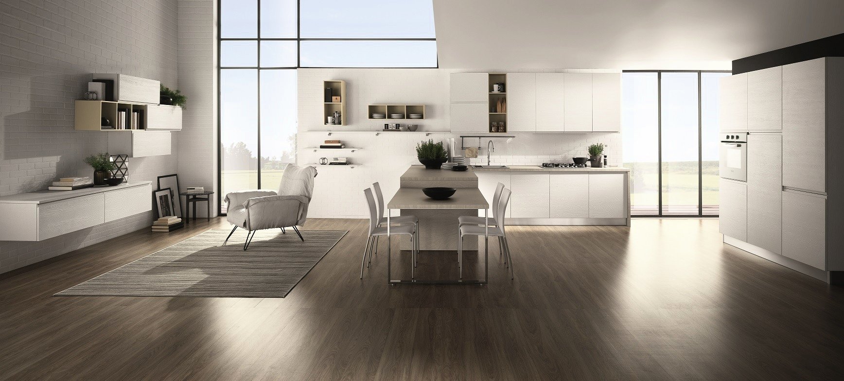 Come arredare cucina e salotto insieme: soluzioni pratiche